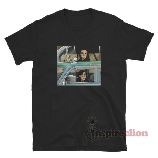 Vanya And Five Umbrella Academy Car Meme T-Shirt - Inspireclion