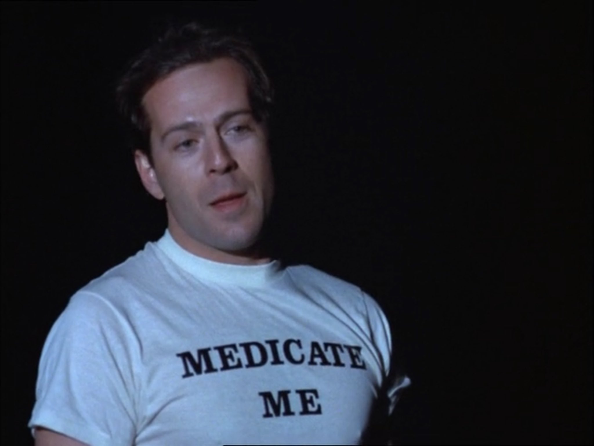Bruce Willis Medicate Me T-Shirt For UNISEX - Inspireclion.com