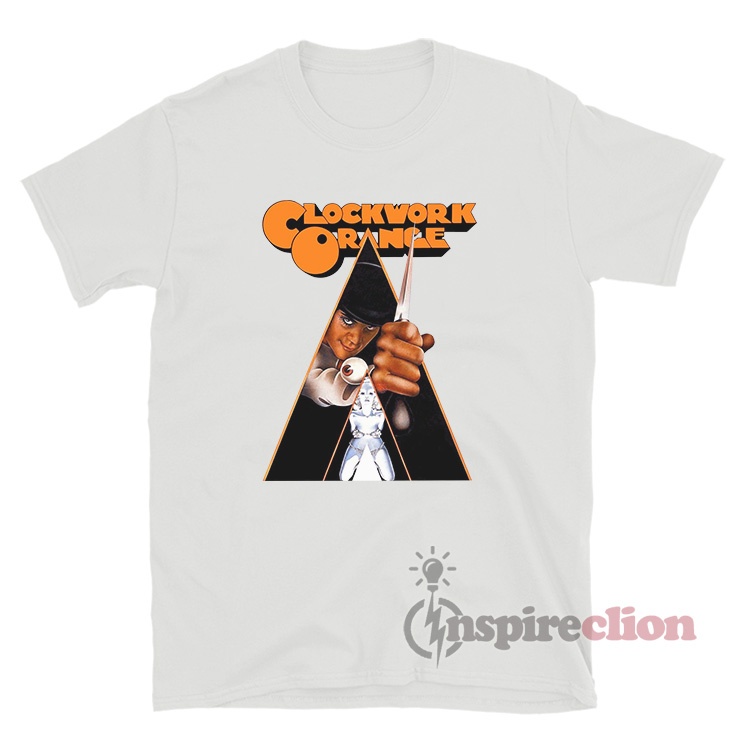 Vintage A Clockwork Orange Stanley Kubrick T-Shirt - Inspireclion