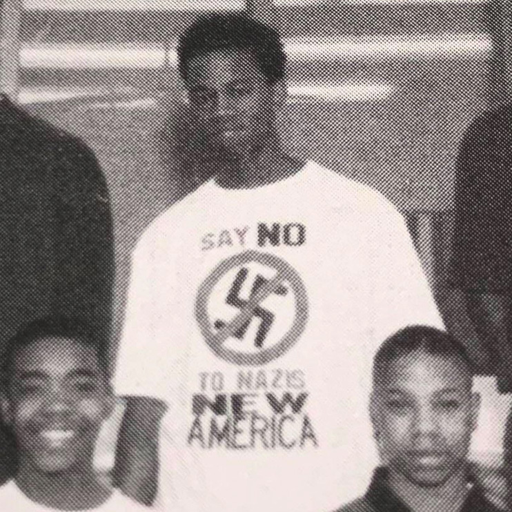 Say No To Nazis' New America T-Shirt - Inspireclion.com Say No To Nazis' New America T-Shirt - Inspireclion.com