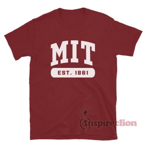 MIT University Est 1861 T-Shirt For Unisex - Inspireclion.com
