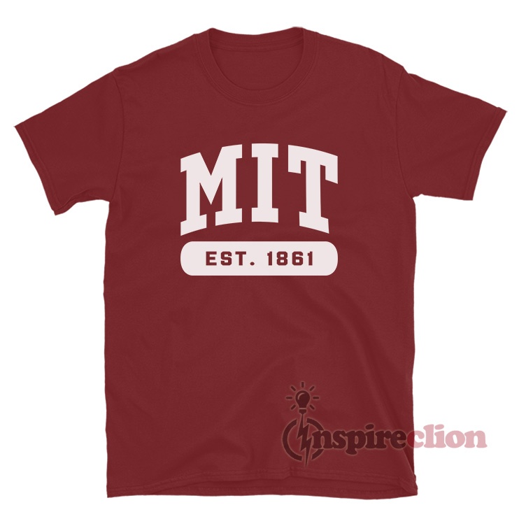 MIT University Est 1861 T-Shirt For Unisex - Inspireclion.com