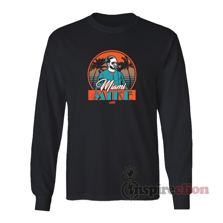 Miami Football Fans Miami Mike Long Sleeves T-Shirt