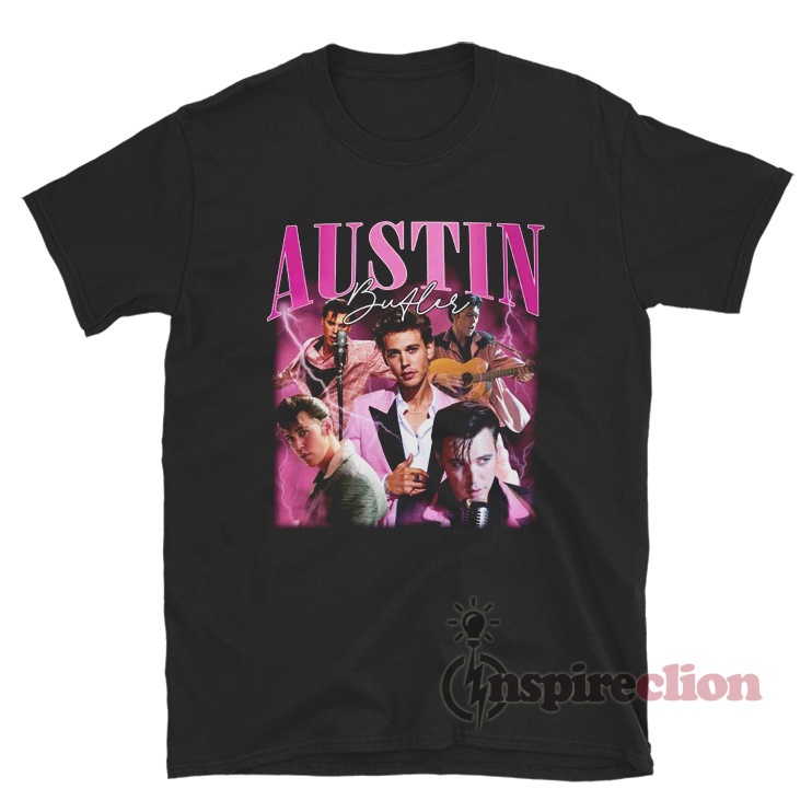 Vintage Austin Butler Elvis T-Shirt For Unisex - Inspireclion.com