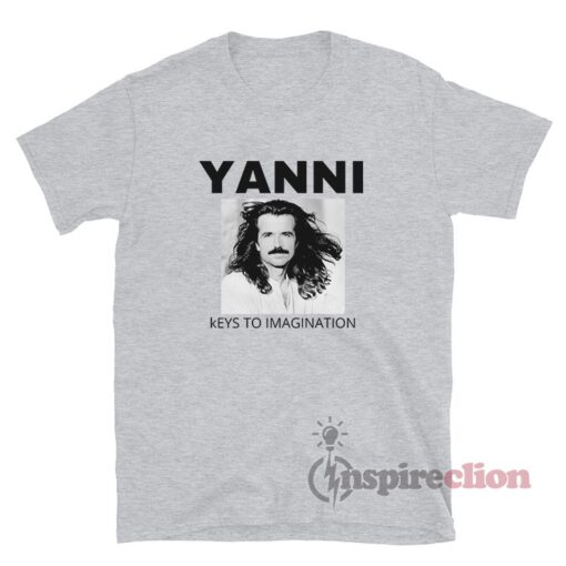 Yanni Keys To Imagination T-Shirt For UNISEX - Inspireclion.com