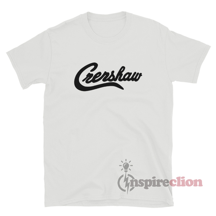 Get It Now Crenshaw Logo T-Shirt For Sale - Inspireclion.com