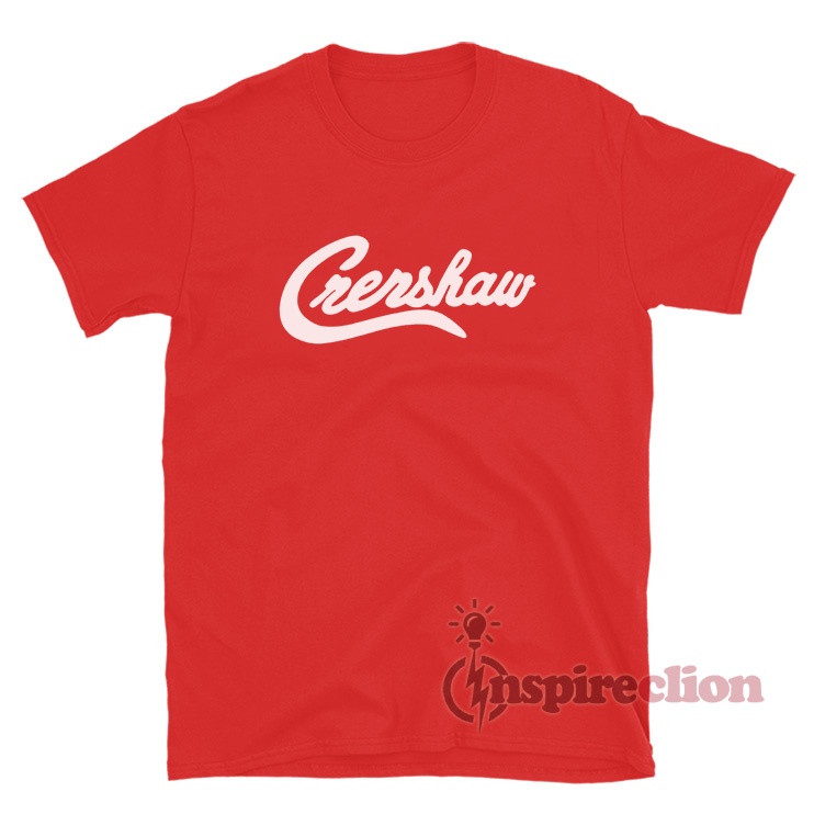 Get It Now Crenshaw Logo T-Shirt For Sale - Inspireclion.com