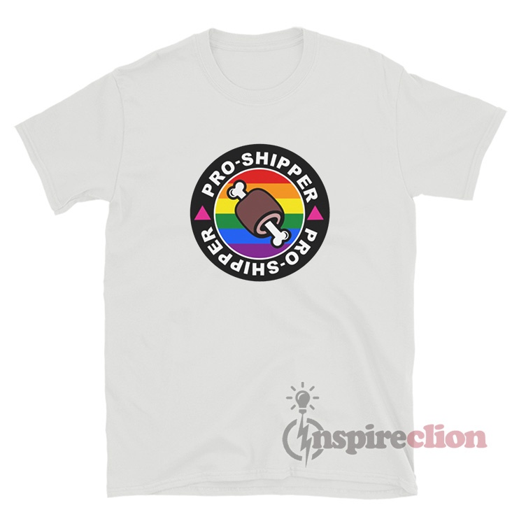 Get It Now Pro-Shipper Rainbow Queer AF T-Shirt - Inspireclion