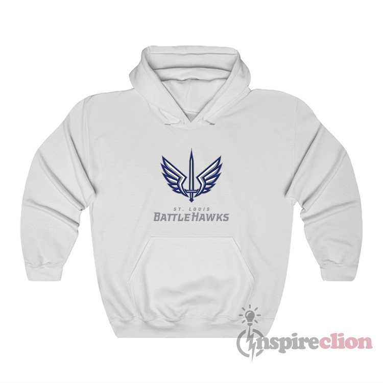 St Louis BattleHawks Football Logo Hoodie - Inspireclion.com