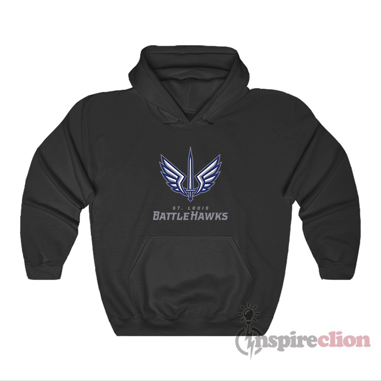 St Louis BattleHawks Football Logo Hoodie - Inspireclion.com