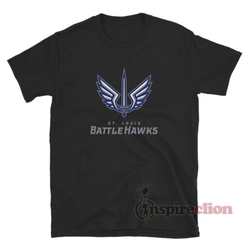 St Louis BattleHawks Football Logo T-Shirt - Inspireclion.com