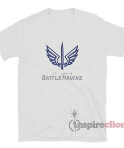 St Louis BattleHawks Football Logo T-Shirt - Inspireclion.com