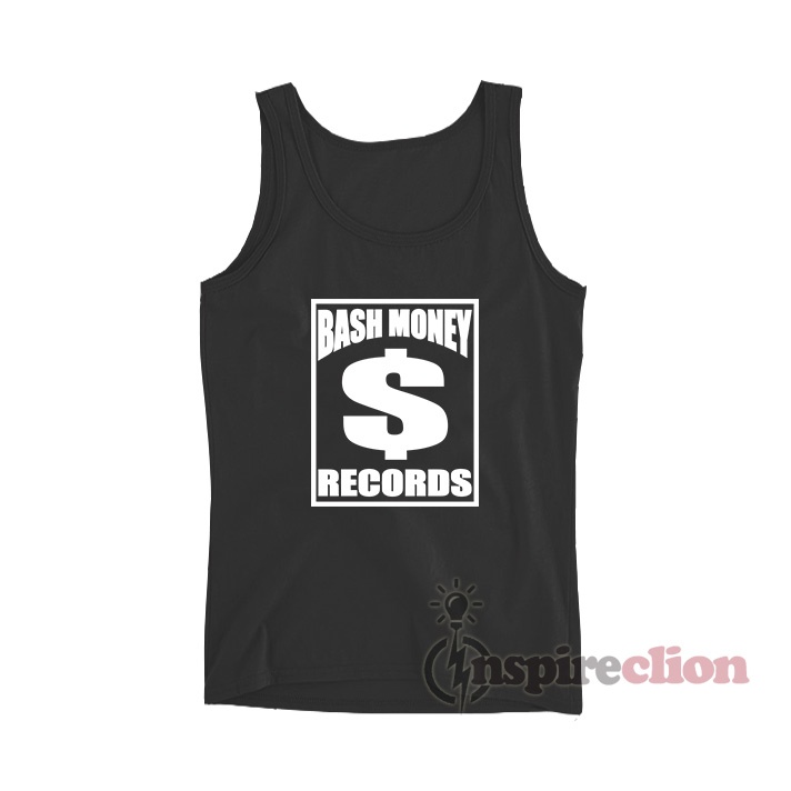 Bash Money Records Logo Tank Top Unisex Cheap Custom Trendy