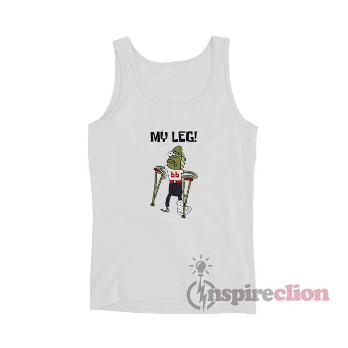 Buccaneers My Leg Fred Spongebob Meme Tank Top For Unisex