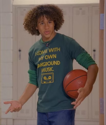 Chad Danforth I Come With My Own Background Music T-Shirt