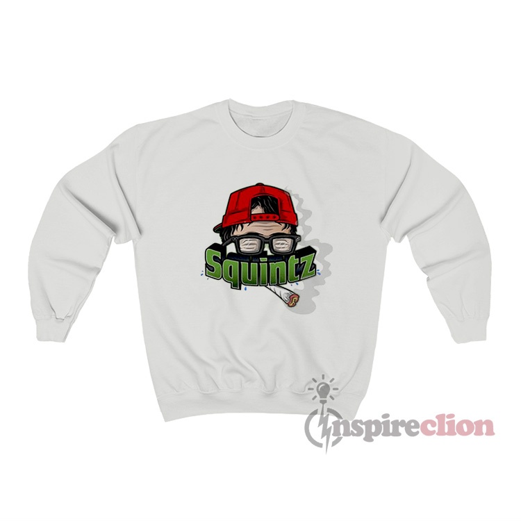 Chauncey Leopardi Squintz Cannabis Logo Sweatshirt For Unisex