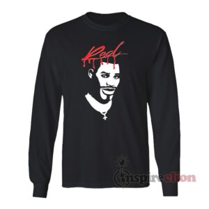 Playboi Carti Whole Lotta Red Fortnite Meme Long Sleeves T-Shirt
