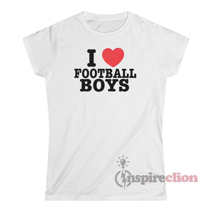 Get It Now I Love Football Boys T-Shirt - Inspireclion.com