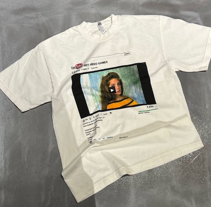 Lana Del Rey Video Games YouTube T-Shirt - Inspireclion.com