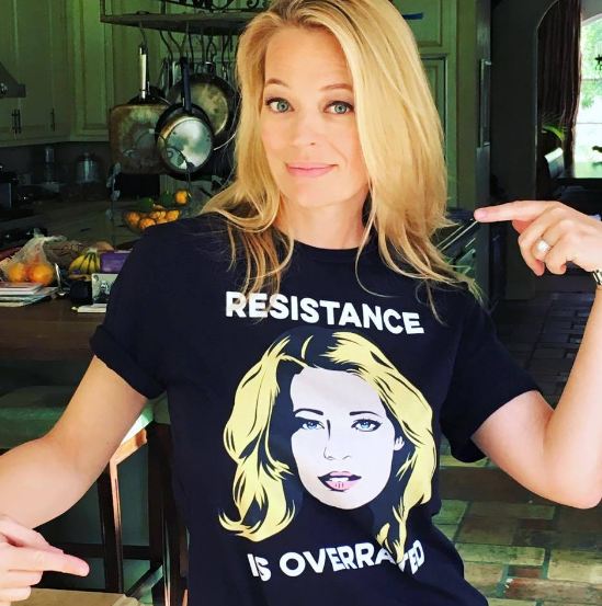 Jeri Ryan Resistance Is Overrated T-Shirt - Inspireclion.com