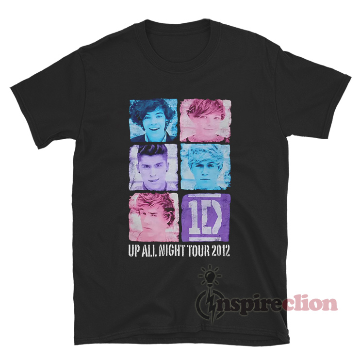 One Direction Up All Night Tour 2012 T-Shirt - Inspireclion.com