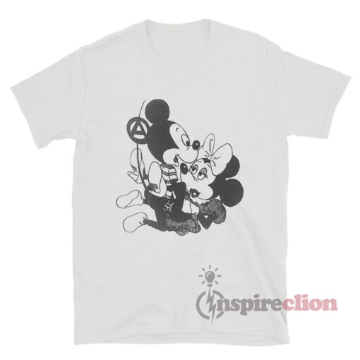 Seditionaries Mickey And Minnie Mouse T Shirt