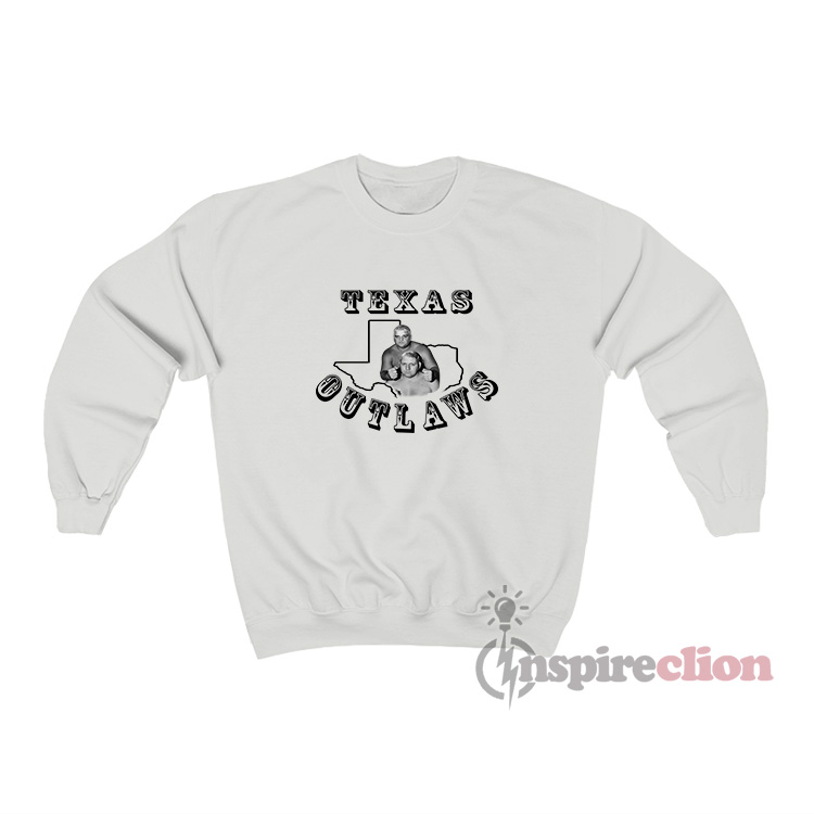 Dick Murdoch And Dusty Rhodes The Texas Outlaws Sweatshirt