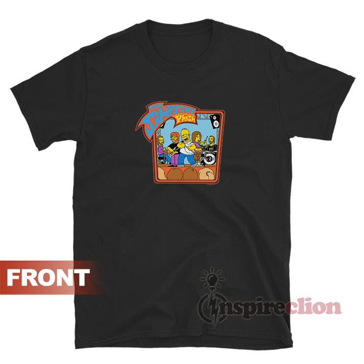 The Simpsons Featuring Phish Springfield Tour T-Shirt -Inspireclion