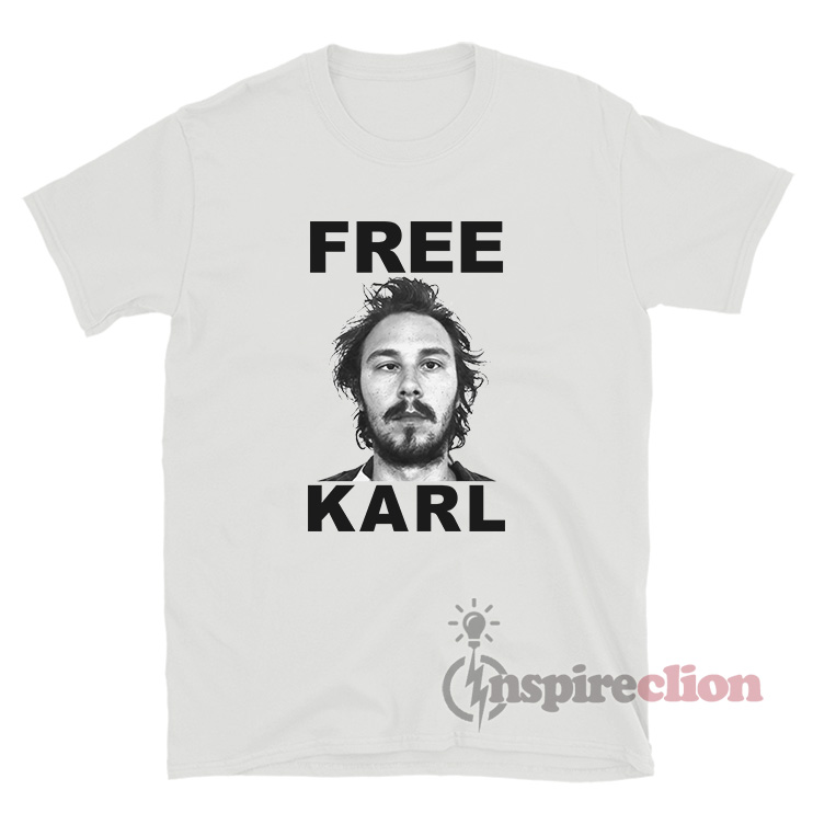 Workaholics Free Karl Mug Shot T-Shirt - Inspireclion.com
