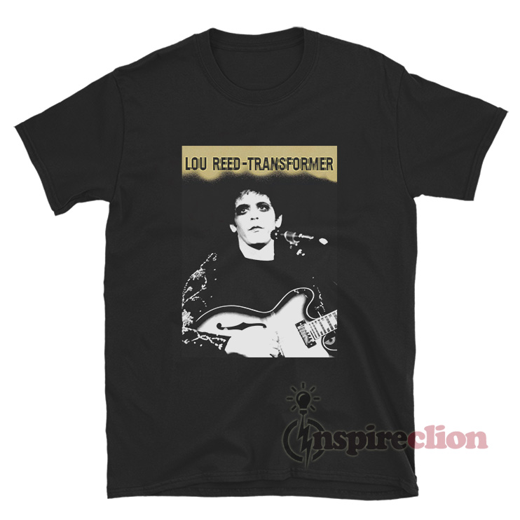 Lou Reed Transformer Album Cover T-Shirt - Inspireclion.com