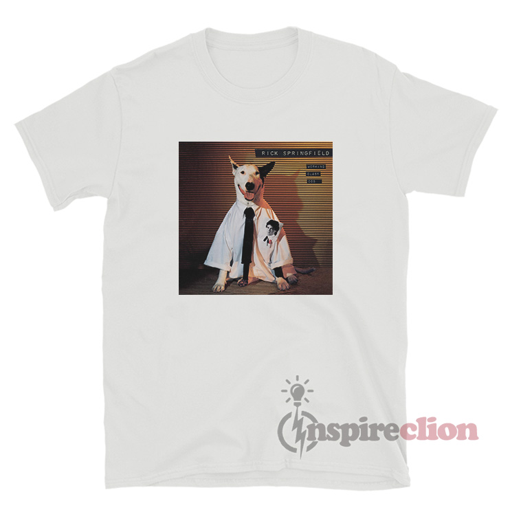 Rick Springfield Working Class Dog Album Cover T-Shirt for Unisex
