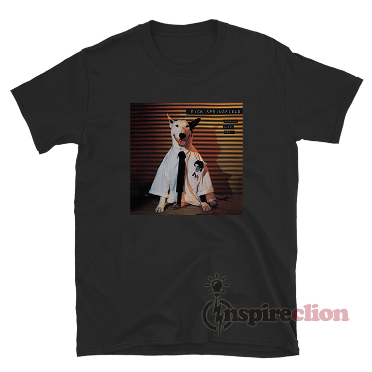 Rick Springfield Working Class Dog Album Cover T-Shirt for Unisex