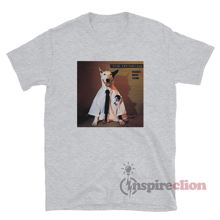 Rick Springfield Working Class Dog Album Cover T-Shirt for Unisex