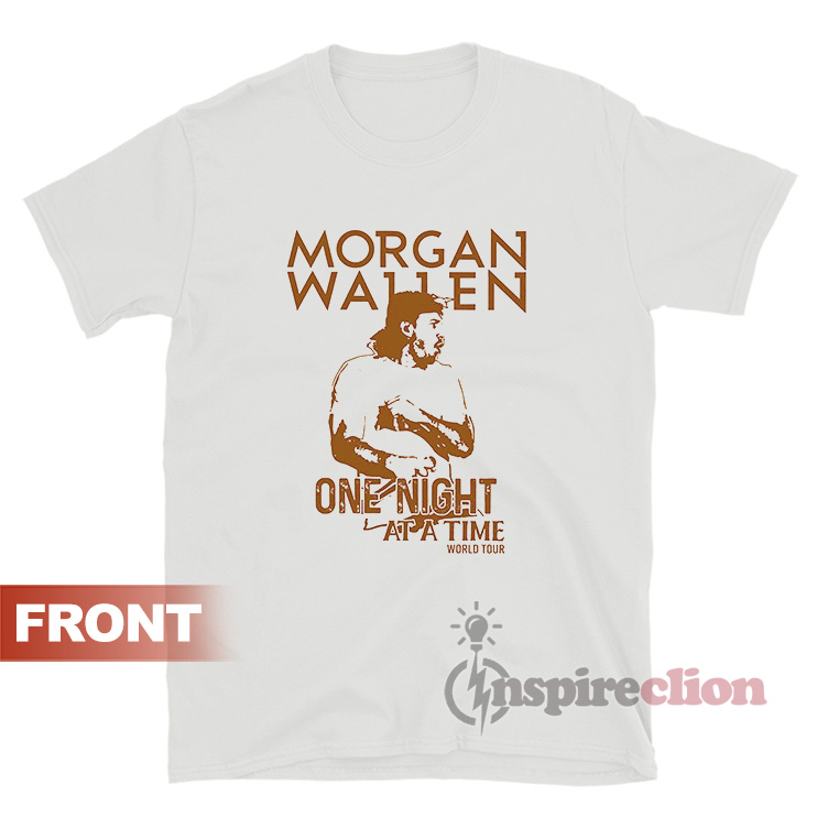 Vintage Morgan Wallen Tour 2023 Merch T-Shirt - Inspireclion.com