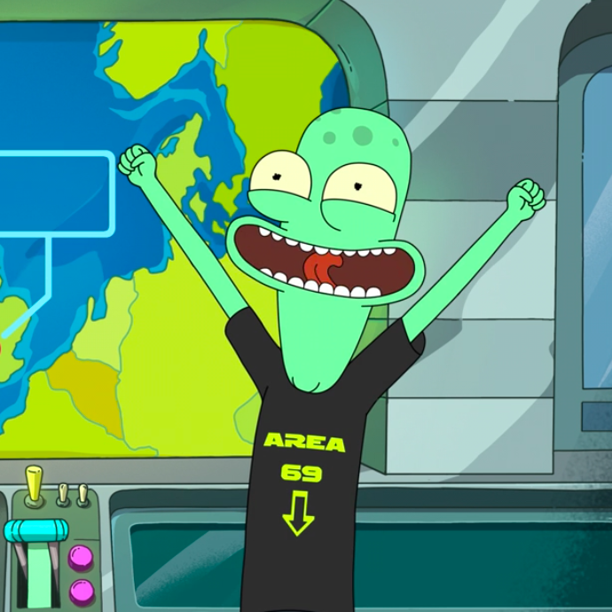 Terry Solar Opposites Area 69 T-Shirt - Inspireclion.com