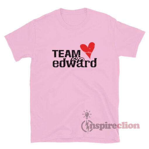 Taylor Lautner Twilight Team Edward T-Shirt - Inspireclion.com
