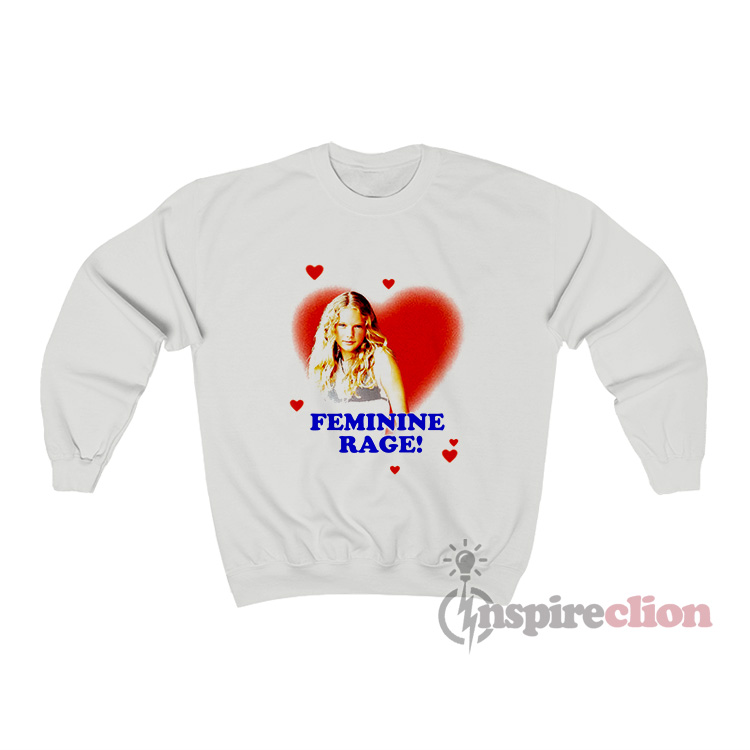 Taylor Swift Feminine Rage Taylor Rage Sweatshirt Cheap Custom