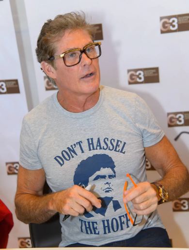 David Hasselhoff Don't Hassel The Hoff T-Shirt - Inspireclion.com
