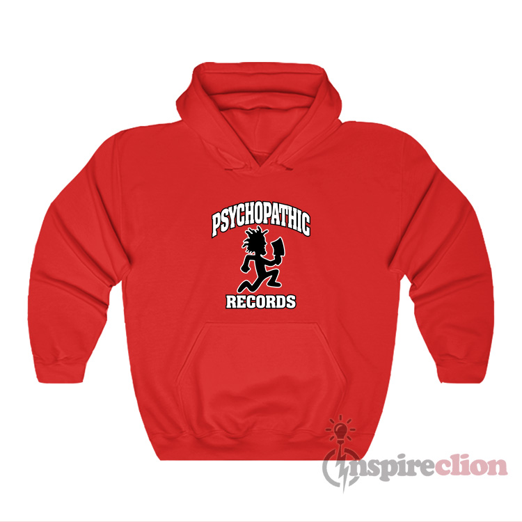 Insane Clown Posse Psychopathic Records Logo Hoodie