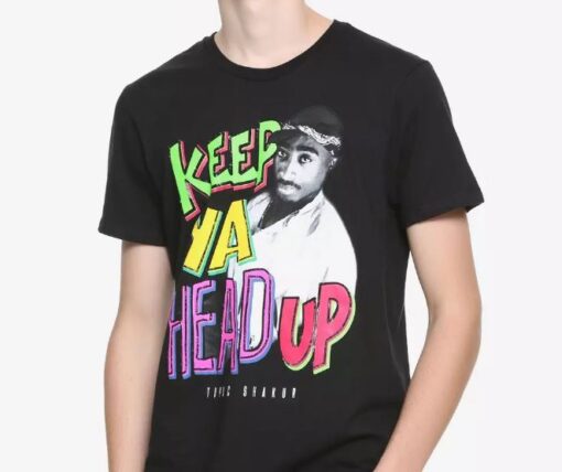 Keep Ya Head Up Tupac Shakur T-Shirt - Inspireclion.com
