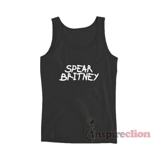 Vintage Spear Britney Tank Top For Unisex Cheap Custom