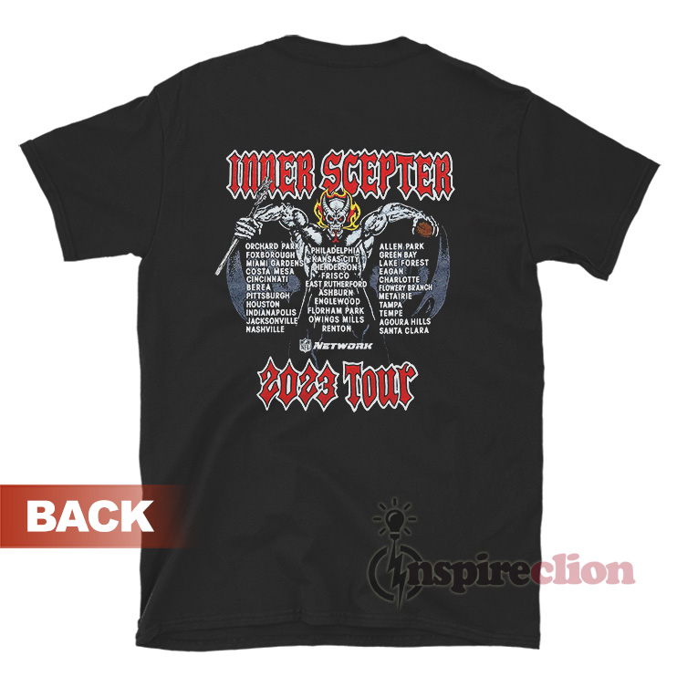 Angry Runs Inner Scepter 2023 Tour T-Shirt - Inspireclion.com