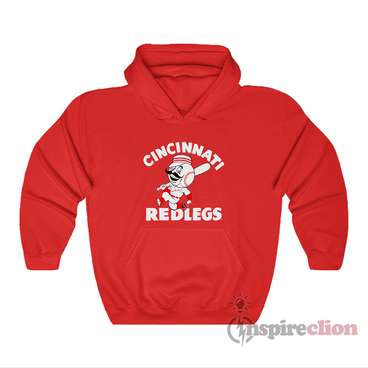 Cincinnati Redlegs Logo Hoodie For Unisex - Inspireclion.com