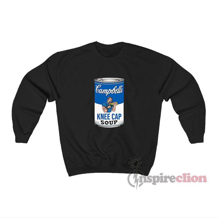 Dan Campbell Knee Cap Soup Meme Sweatshirt Detroit Lions