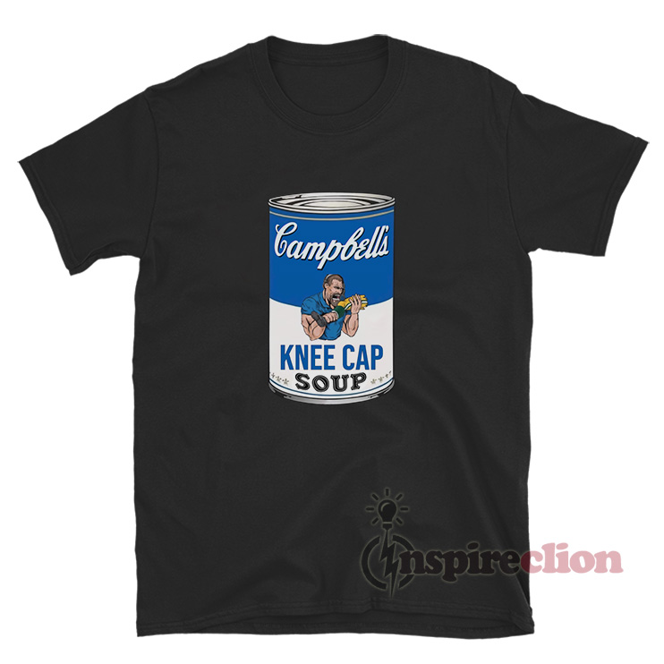 Dan Campbell Knee Cap Soup Meme T-Shirt - Inspireclion.com