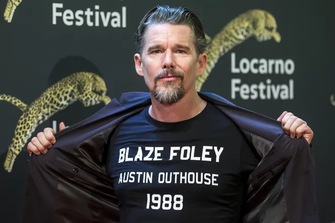 Ethan Hawke Blaze Foley Austin Outhouse 1988 T-Shirt