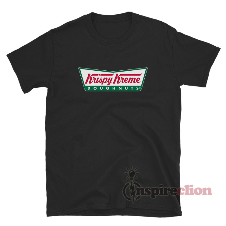 Get It Now Krispy Kreme Doughnuts Logo T-Shirt - Inspireclion.com