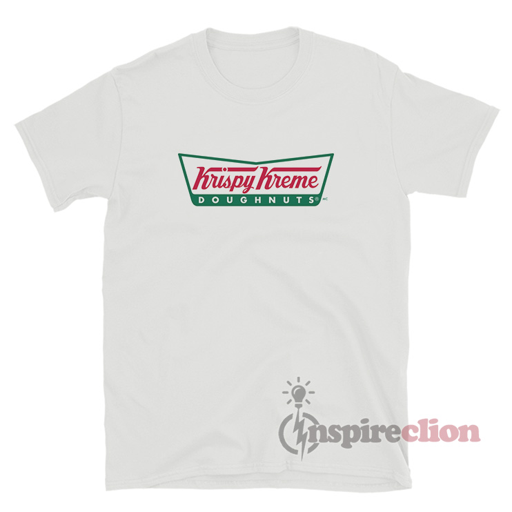Get It Now Krispy Kreme Doughnuts Logo T-Shirt - Inspireclion.com