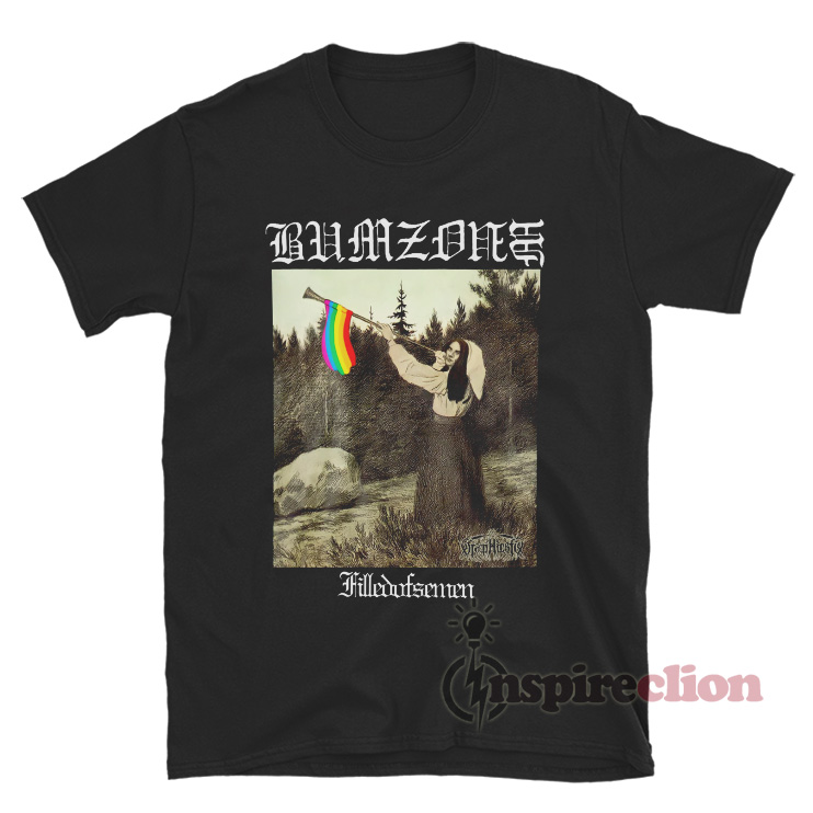 Bumzone Gay Trans Pride Burzum Filosofem Meme Funny T-Shirt
