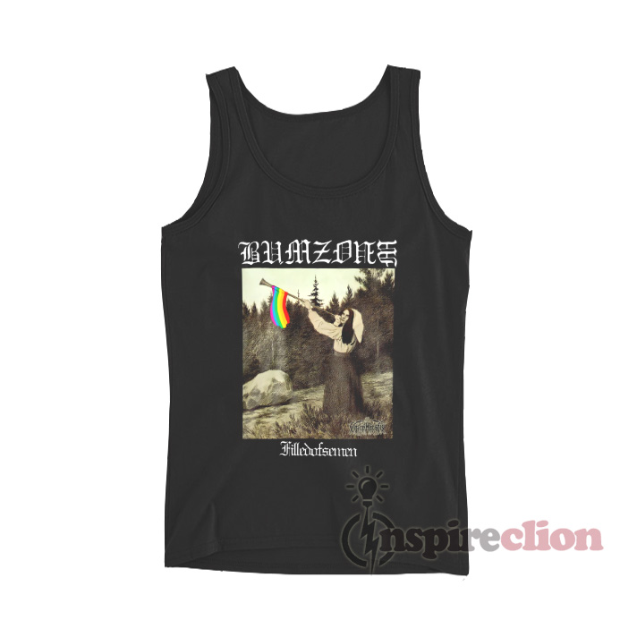 Bumzone Gay Trans Pride Burzum Filosofem Meme Tank Top